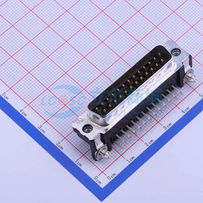 D-Sub/VGA连接器 5747842-4 弯插 25P电子元件BOM可配单