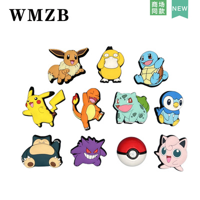 Crocs卡通洞洞鞋配饰WMZB