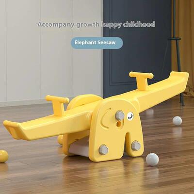 Height Adjustable Baby Seesaw Toys Indoor Outdoor Children S