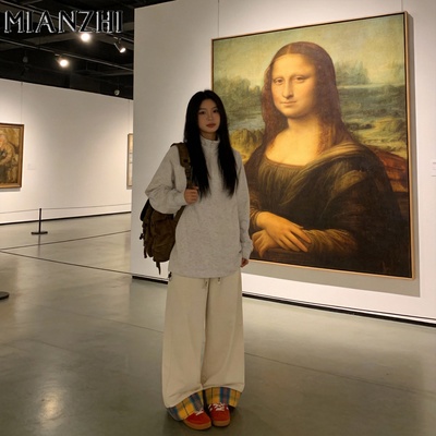 棉致长裤宽松潮休闲工装裤