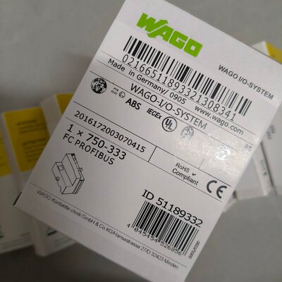 议价WAGO总线耦合器750-333750-323750-303