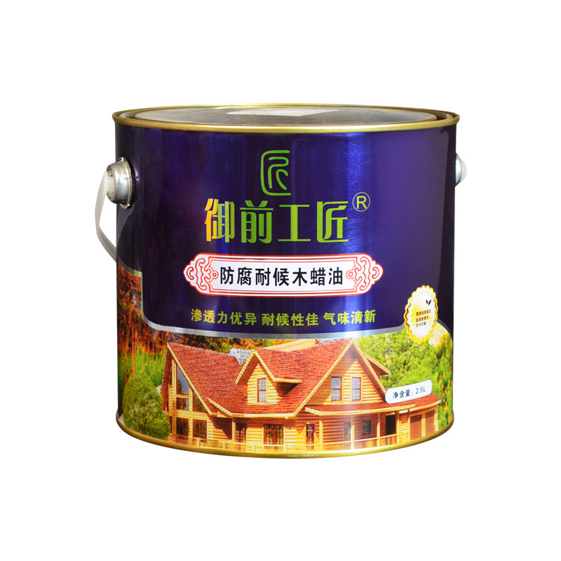 御前工匠木蜡油户外防腐木油耐候清油实木地板木器漆家.具油漆代