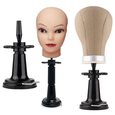 Suction Table Wig Stand Training Mannequin Heads Wig Holder