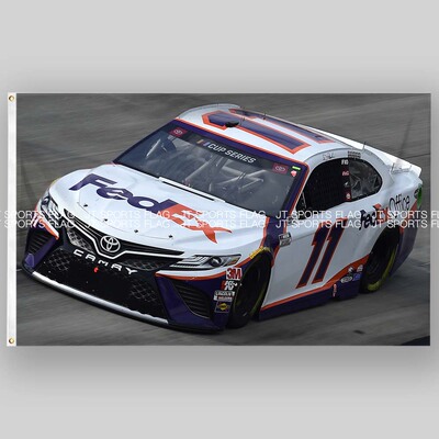 NASCAR美国纳斯卡车队汽车赛车旗帜运动装饰品Joe Gibbs Racing