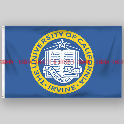 加州大学欧文分校学院校旗旗帜University of California--Irvine