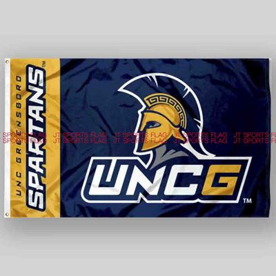 北卡罗来纳州格林斯伯勒斯巴达旗