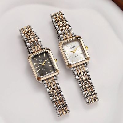 New Fashionable Simple Explosive Square Bar Scale Dial Steel