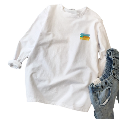 纯棉内搭打底衫女秋冬加绒