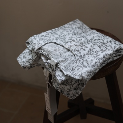 小众韩版女宝宝儿童短袖棉布碎花衬衫