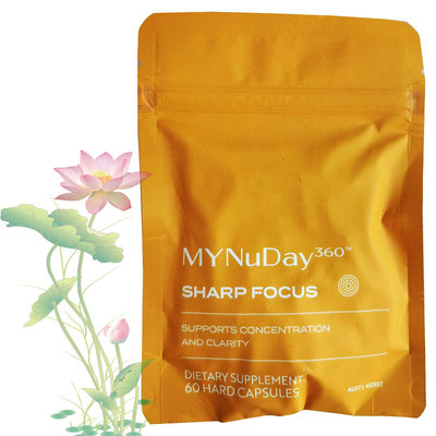 如新华茂MYNuDay360Tm Sharp Focus专注力配方提高专注力60粒
