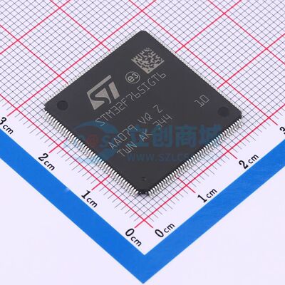 STM32F765IGT6 LQFP-176(24x24) 单片机(MCU/MPU/SOC) ST(意法半