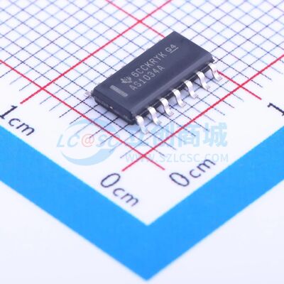 SN74AS1034ADR SOIC-14 缓冲器/驱动器/收发器 TI全新正品原装 电