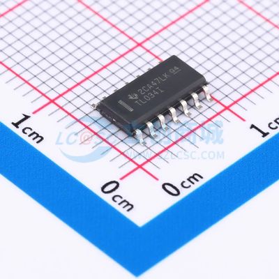 TL034IDR SOIC-14 FET输入运放 TI全新正品原装 电子元件配单