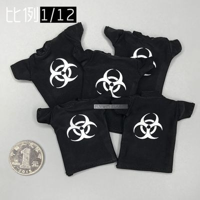 1/12 兵人6寸人偶 短袖   CF DAM 3ATOYS   T恤