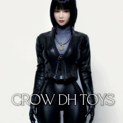1:6 兵人 12寸人偶 CROWDHTOYS 女素体皮夹克