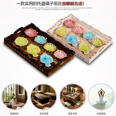 美容产品spa调膜碗精油瓶调配