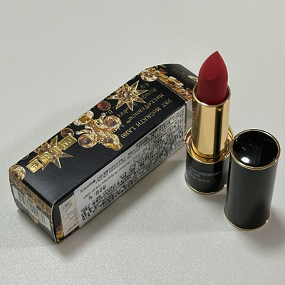 ▲大真白白 Pat mcgrath·黑管口红057赤土桃到27.1