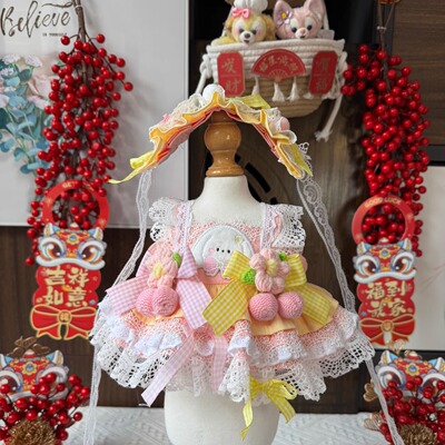 原创礼服DANI星黛露莉娜熊手工定