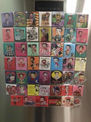 出口外贸超大贝蒂冰箱贴