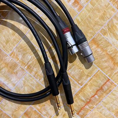 可维修CMaudio AG-210 平衡到6.3信号线 XLR-议价