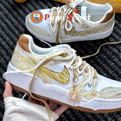 定制球鞋 Nike Full Force 太阳神阿波罗 舒适百搭低帮男款板鞋