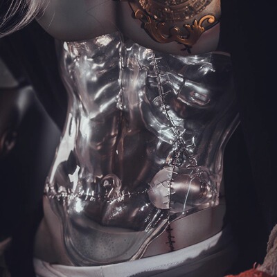 Ringdoll戒之人形 弗兰肯斯坦2025科学怪人 透明腹腔 BJD娃SD叔体