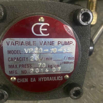 原装台湾CE油泵 液压泵CHEN EA HYDRAULICS叶片泵VP15-70 VP20-70