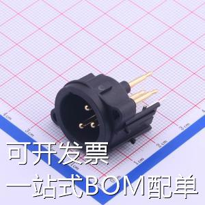 NC3MAV-0 圆形(线缆)连接器 NC3MAV-0 存储器 现货