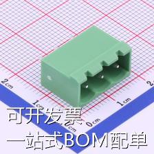 2EDGVC-5.08-03P-14-100A(H) 插拔式接线端子 板端/插座-闭口 5.0