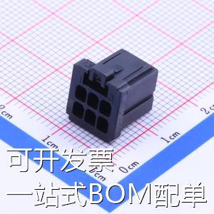 1-1827864-3 压线端子胶壳 2.5mm 2x3P 存储器 现货