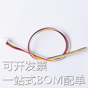 LNN254-100724-300-4P 杜邦线/端子排线/电子线 LNN254-100724-30