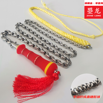 304不锈钢迪尼麻鞭头麒麟鞭健身