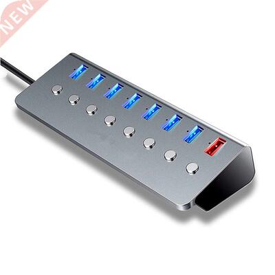 7-port USB 3.0 High Speed Hub Data Transmission And Charging