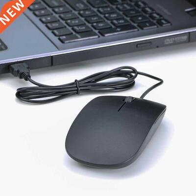 Ultra Thin USB Wired Mouse For Computer Pc Laptop 1200dpi US