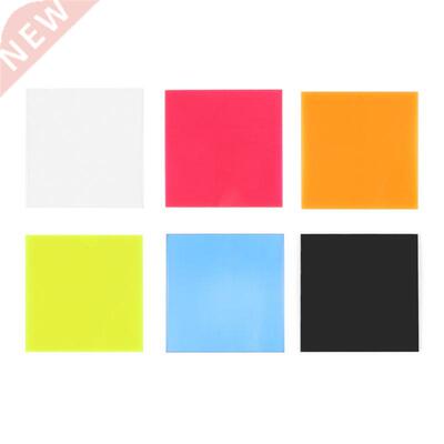 1Pc Plexiglass Board Colored Acrylic Sheet 8*8cm  Toy Acc