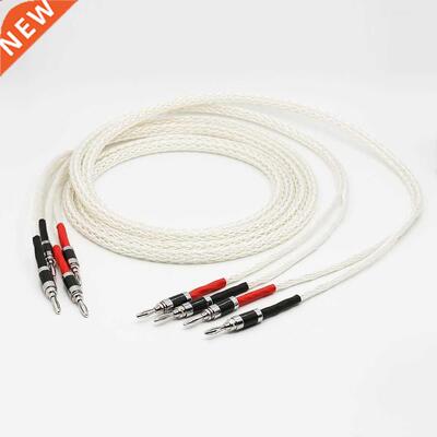 Par 8AG OCC copper Slver speaker cable hf Carbon Fber B