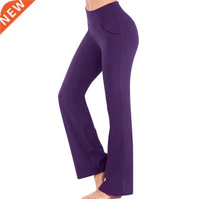 Women Pants All Match Yoga Pants Sretchy Women High Waist So