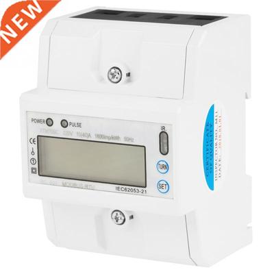 220V Digital 10(40)A DIN-Rail Electric Meter Din Rail