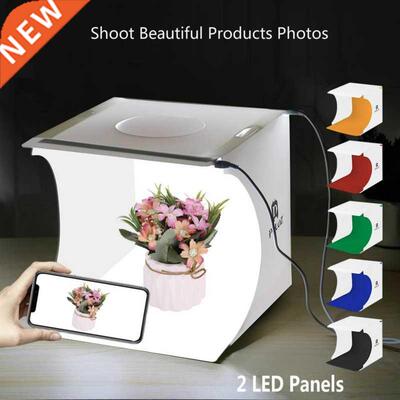20cm 2 Led Mini Lightbox Product Shoot Light Box Easy sed Ph