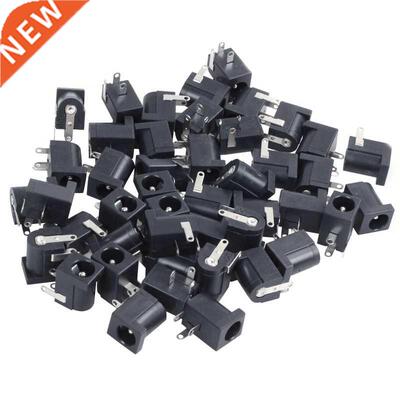 45 Pcs DC Power Jack Socket 2.1mm x 5.5mm Barrel-Type PCB Mo