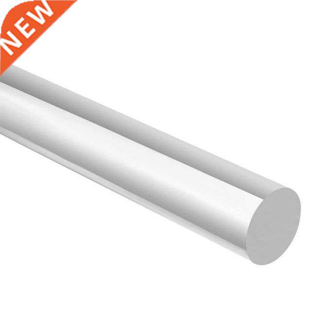 Acrylic Rod Round Pmma Bar 0.47 Inch Dia 10 Inch Length Clea