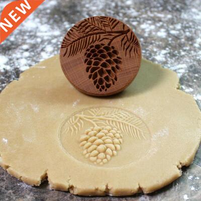 Cookie Mold Cutter Wooden Gingerbread Cookie Cutter Mold