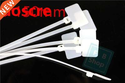 Free shipping 100pcs 4*150mm cble lbel tie mrk tg lbel