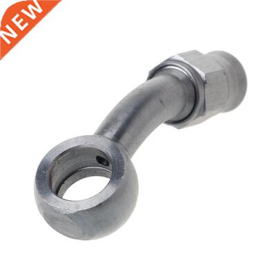 AN- to M10 Metric 10mm 45 Degree Stainless Steel Brake Hose