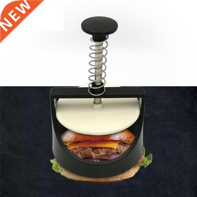 Kitchen Plastic Stuffed Burger Press Sliders Patty Mold Meat