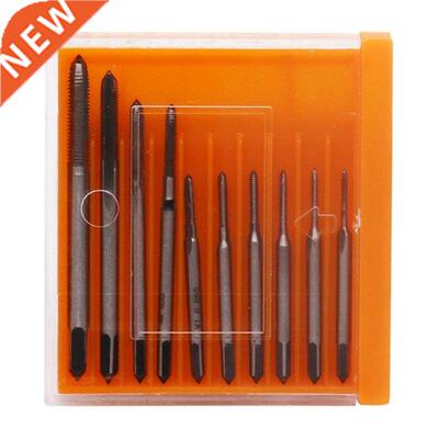 Metric Taps, 10pcs Screw Thread Hand Tap Set, M1-M3.5, for W