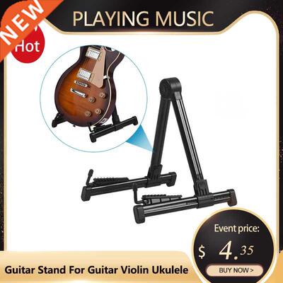 Portable Guitar Stand Holder ABS Plastic Retractable Foldabl