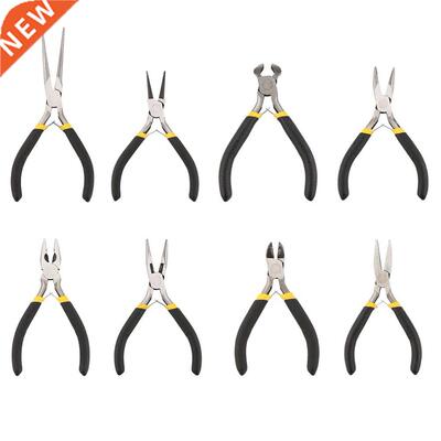 Mini Pliers Diagonal Pliers Round Bent Needle Nose Cutter Ha