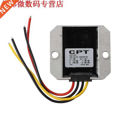 DC/DC Converter Regulator 24 V Step naar 12 V 5A 60 W Voedn