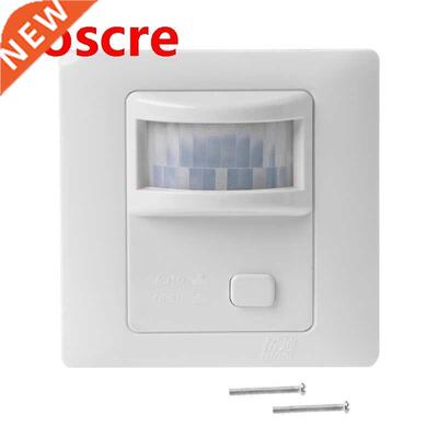 AC 200V-250V Whte R nfrared Moton Sensor Automatc Lght